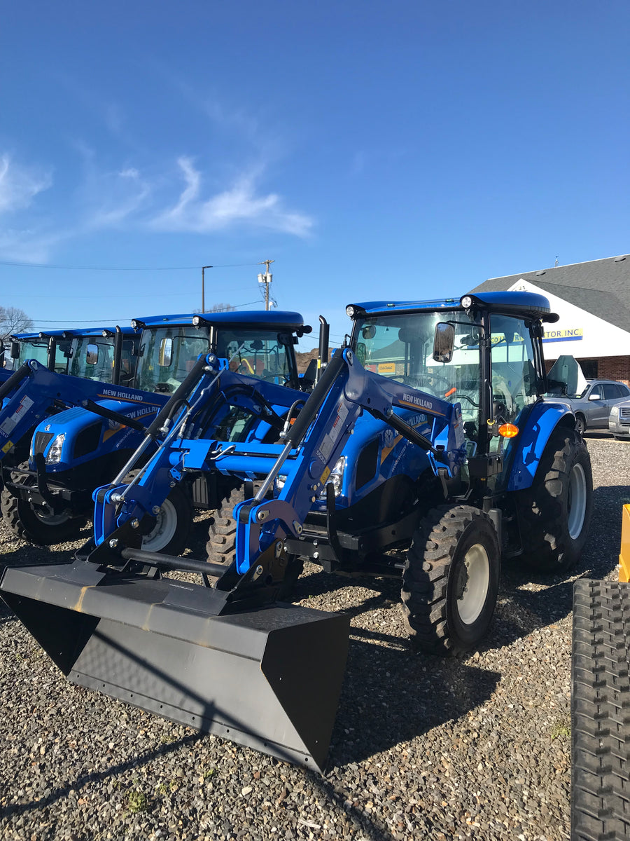 New Holland Workmaster 65 Cab Tractor, w/Loader – Peach Country Tractor