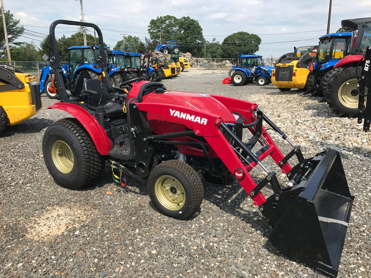 Yanmar YT235 Tractor with YL310 Loader – Peach Country Tractor